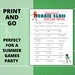 Soccer Trivia Game, Soccer Summer Games 2024, Club Soccer Printable ...