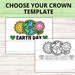 Earth Day Crown Craft Activity Printable, Celebrate Earth Day Craft ...