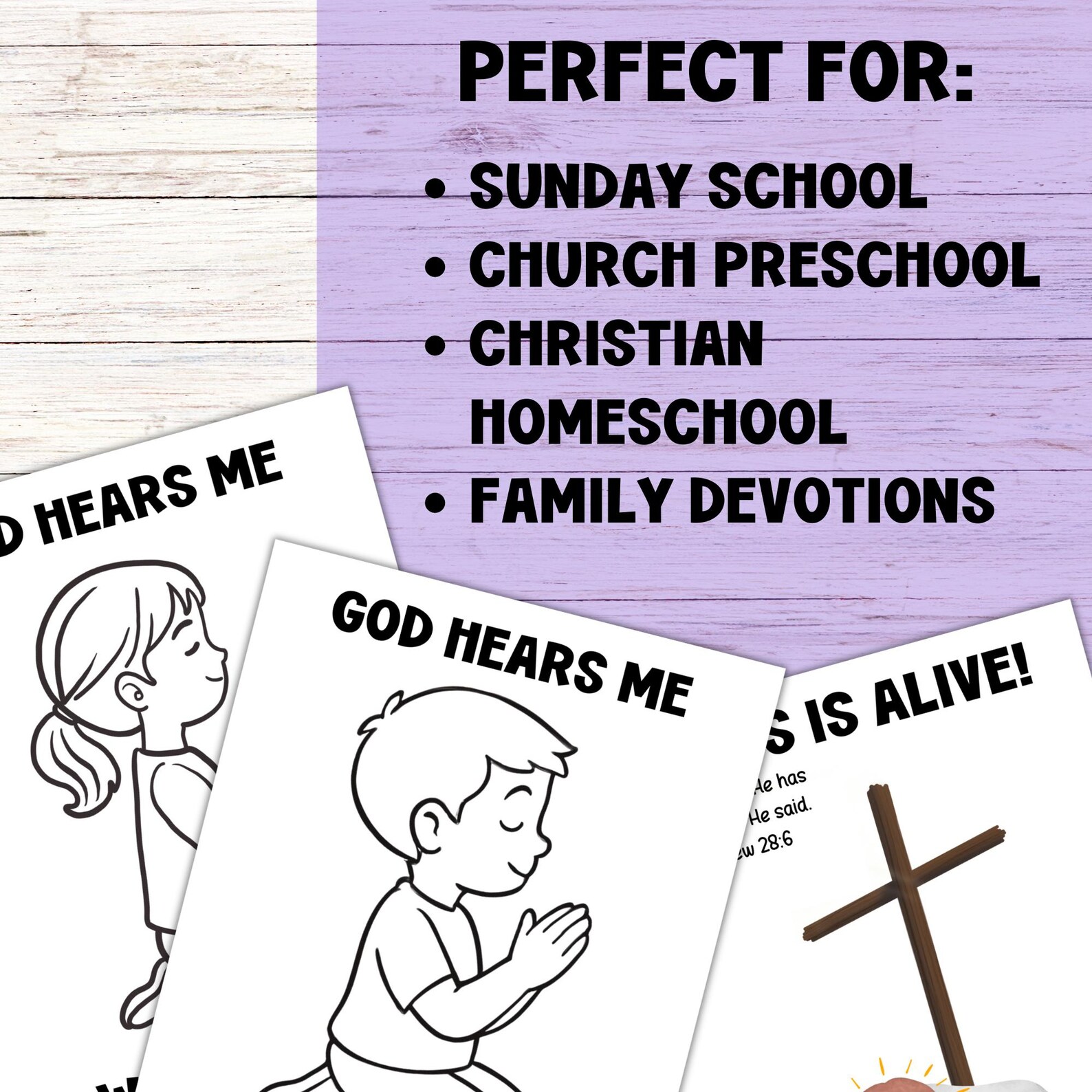 Preschool 40 Days Lenten Calendar 2026, Christian Lent Activities for ...