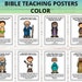 Fathers Day Bible Lesson Teaching Posters and Craft, Dads of the Bible ...