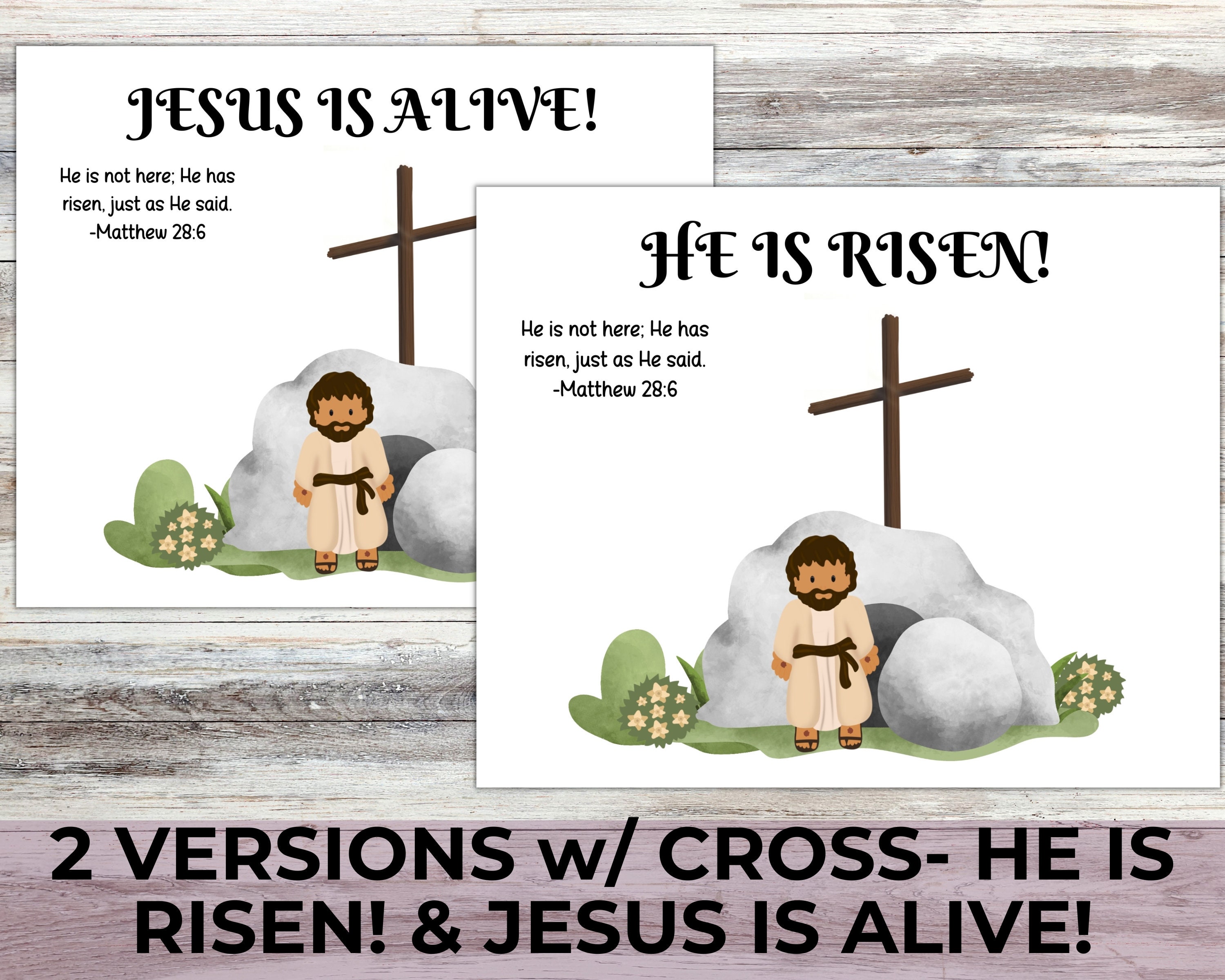 He is Risen Sunday Handprint Craft, Jesus is Alive Easter Sunday School ...