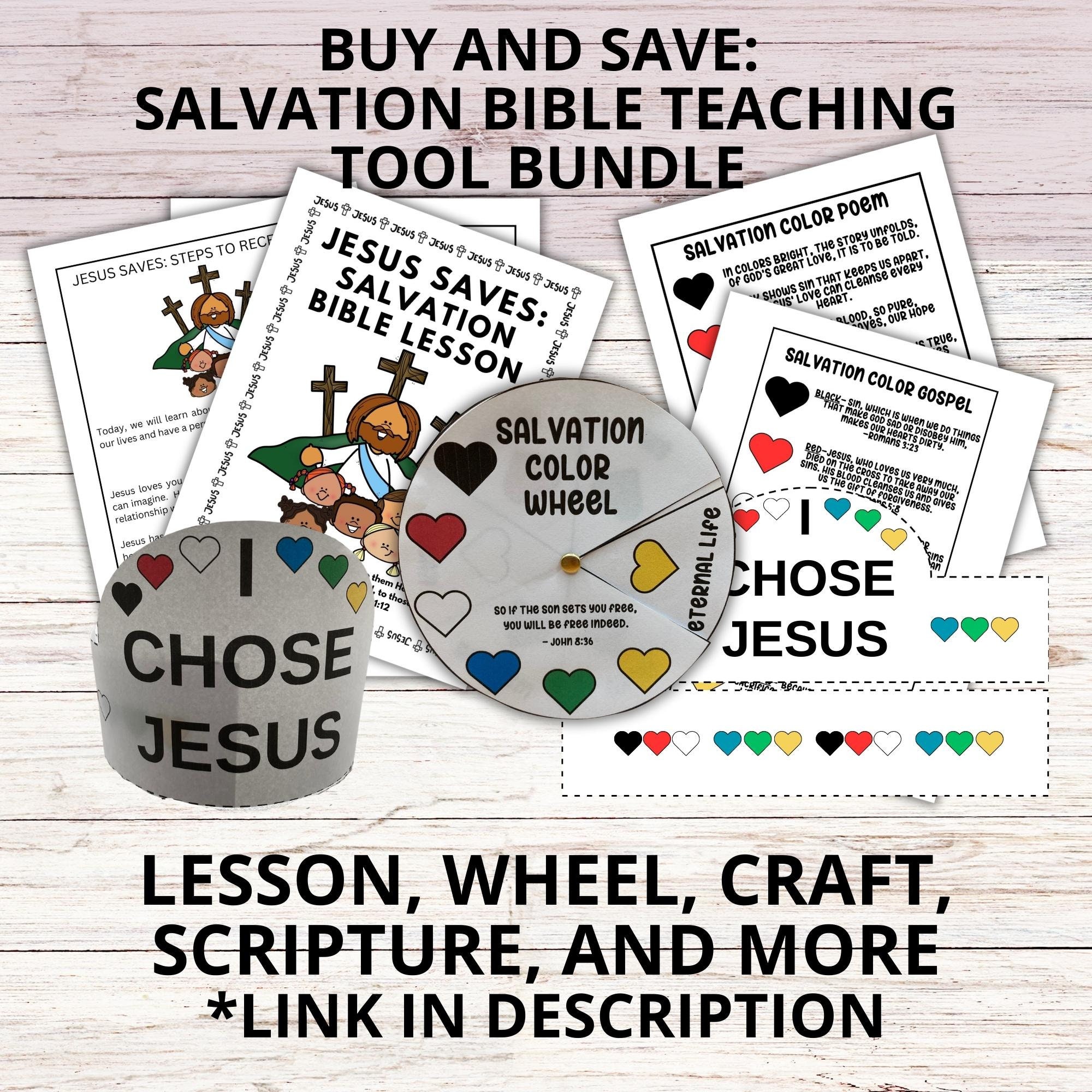 Salvation Bible Crown Craft Activity Printable, Sunday School Color ...