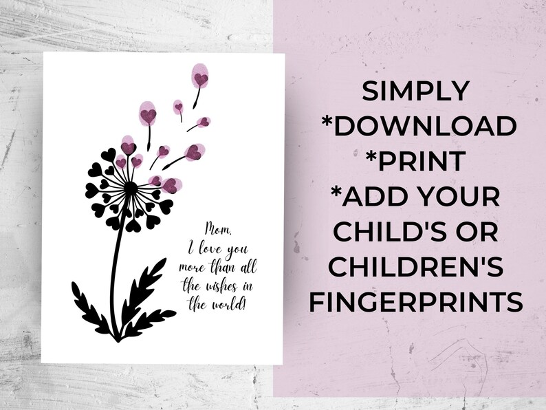 Mom Handprint Art, Mothers Day Handprint Craft Activity From Kids ...