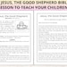 Jesus the Good Shepherd Bible Lesson, John 10:1-16 Bible Story Craft ...