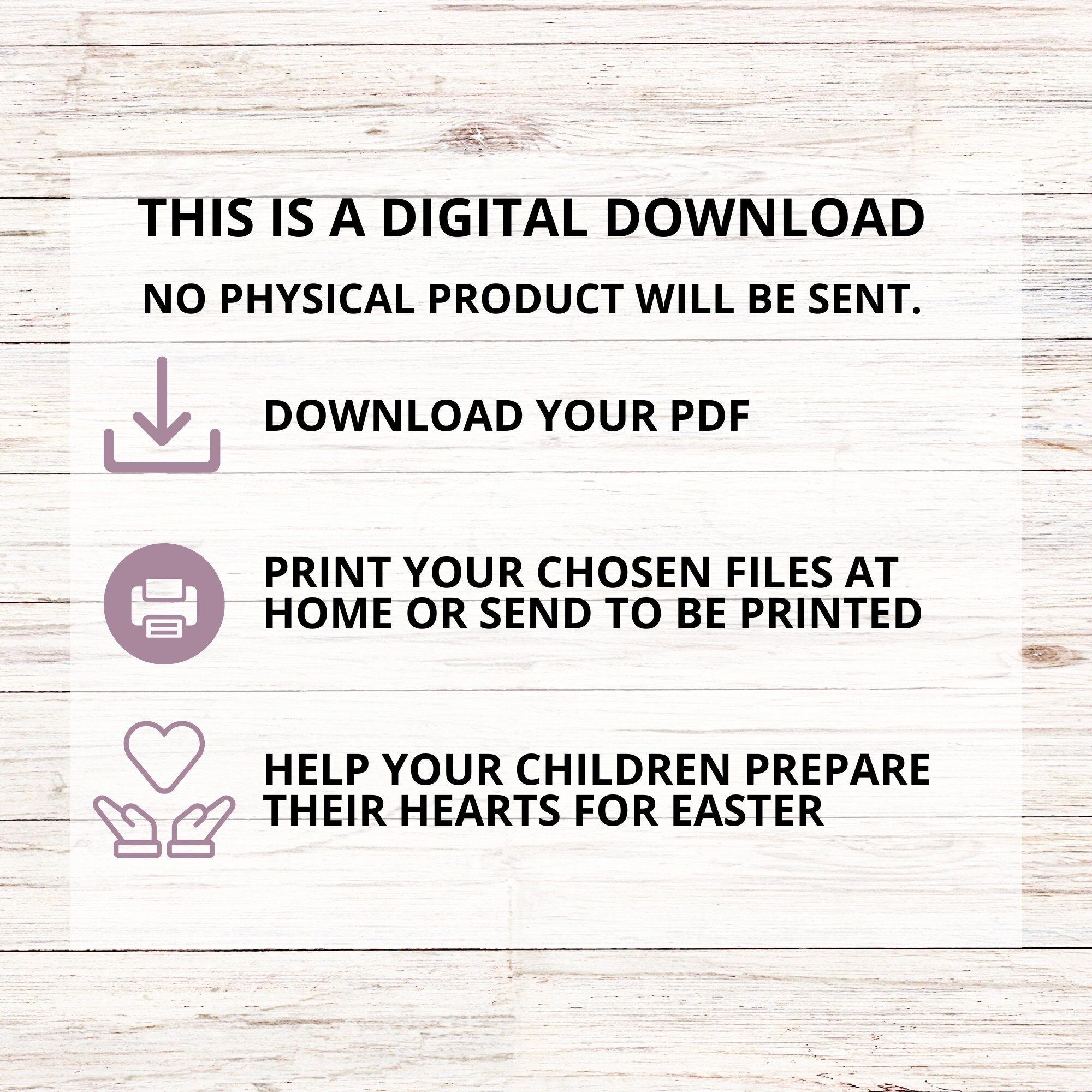 Lent Bible Lesson, Lent Preparation Lesson for Kids, Jesus 40 Days in ...