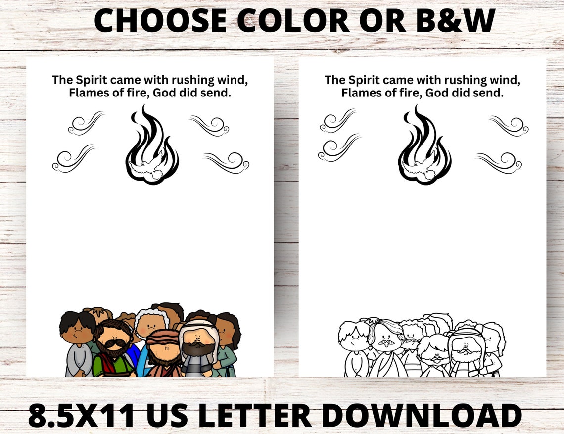 Pentecost Handprint Craft Acts 2 Bible Story, Handprint Art Activity ...