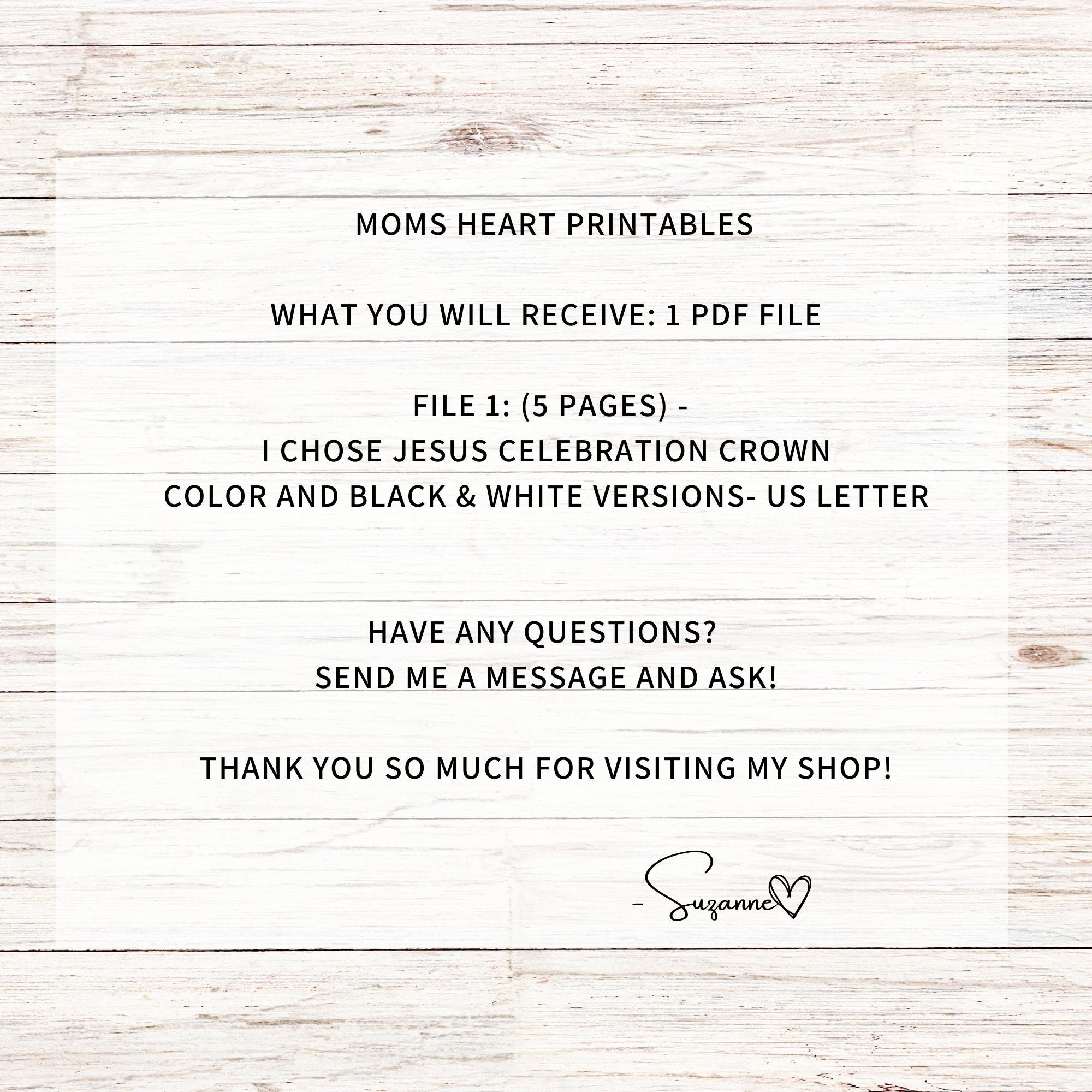 Salvation Bible Crown Craft Activity Printable, Sunday School Color ...