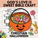 Christian Halloween Bible Lesson and Craft Activity Bundle, Sunday ...