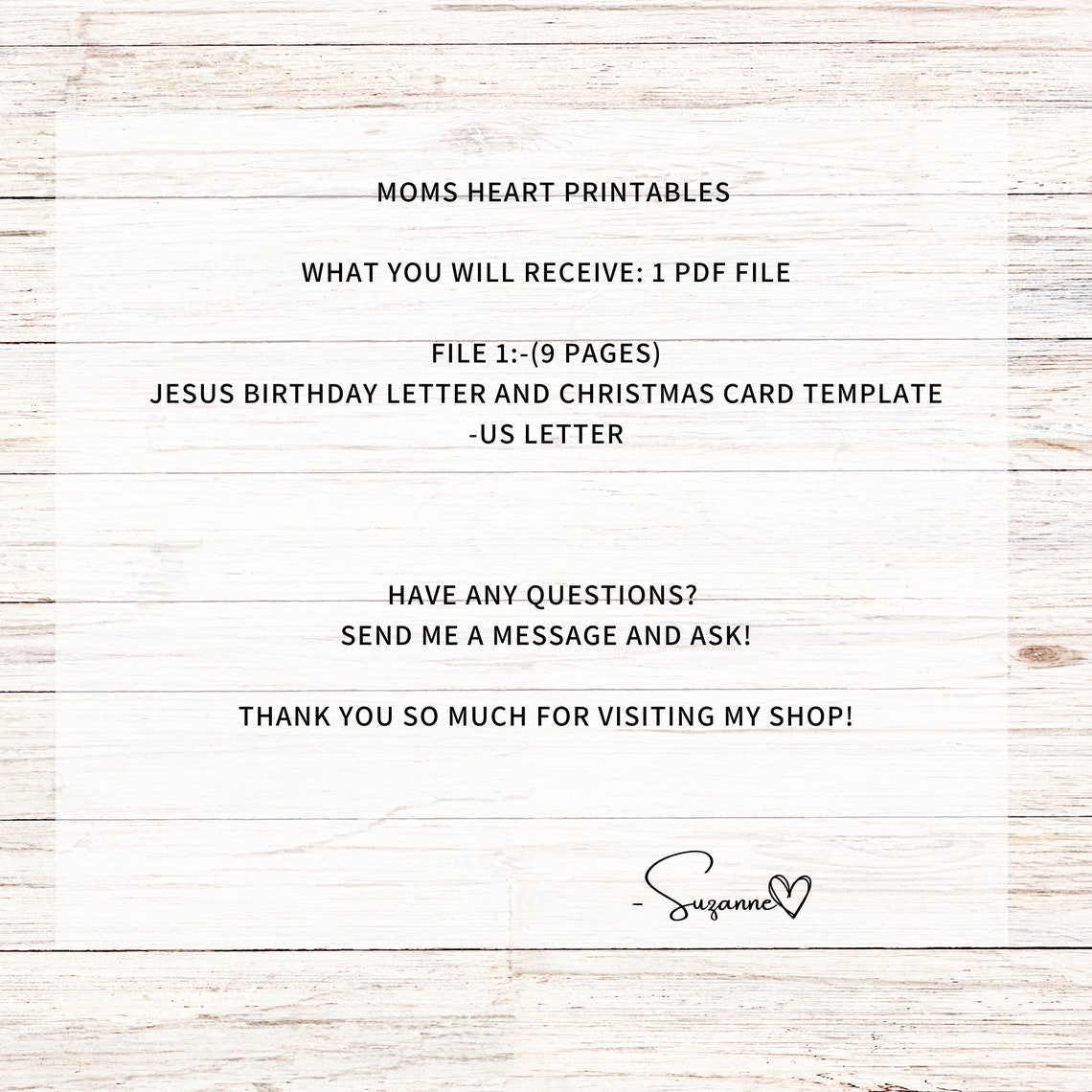 Happy Birthday Jesus Letter Activity, Kids Letter and Christian ...