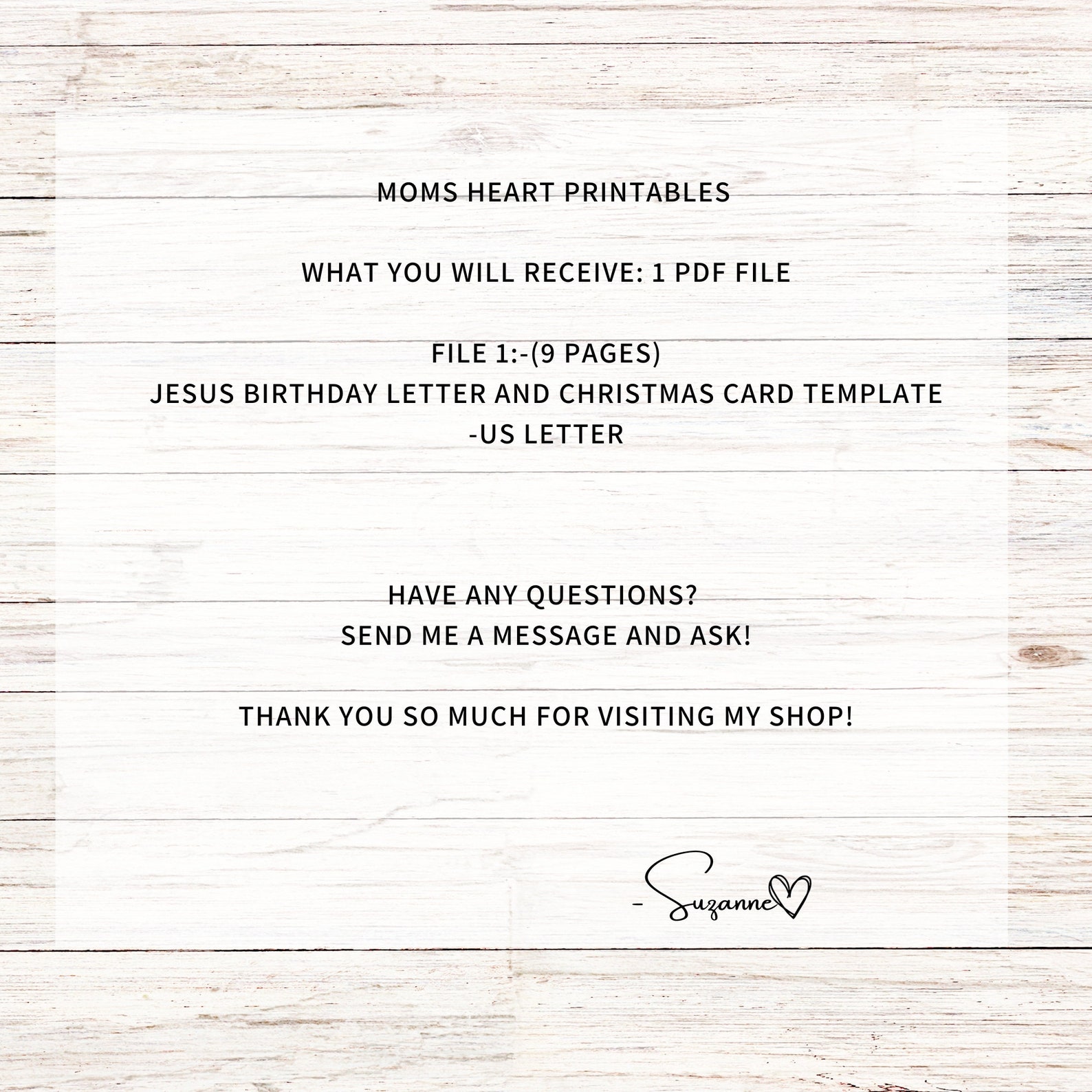 Happy Birthday Jesus Letter Activity, Kids Letter and Christian ...