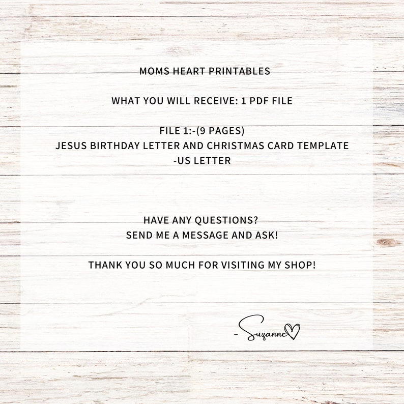 Happy Birthday Jesus Letter Activity, Kids Letter and Christian ...