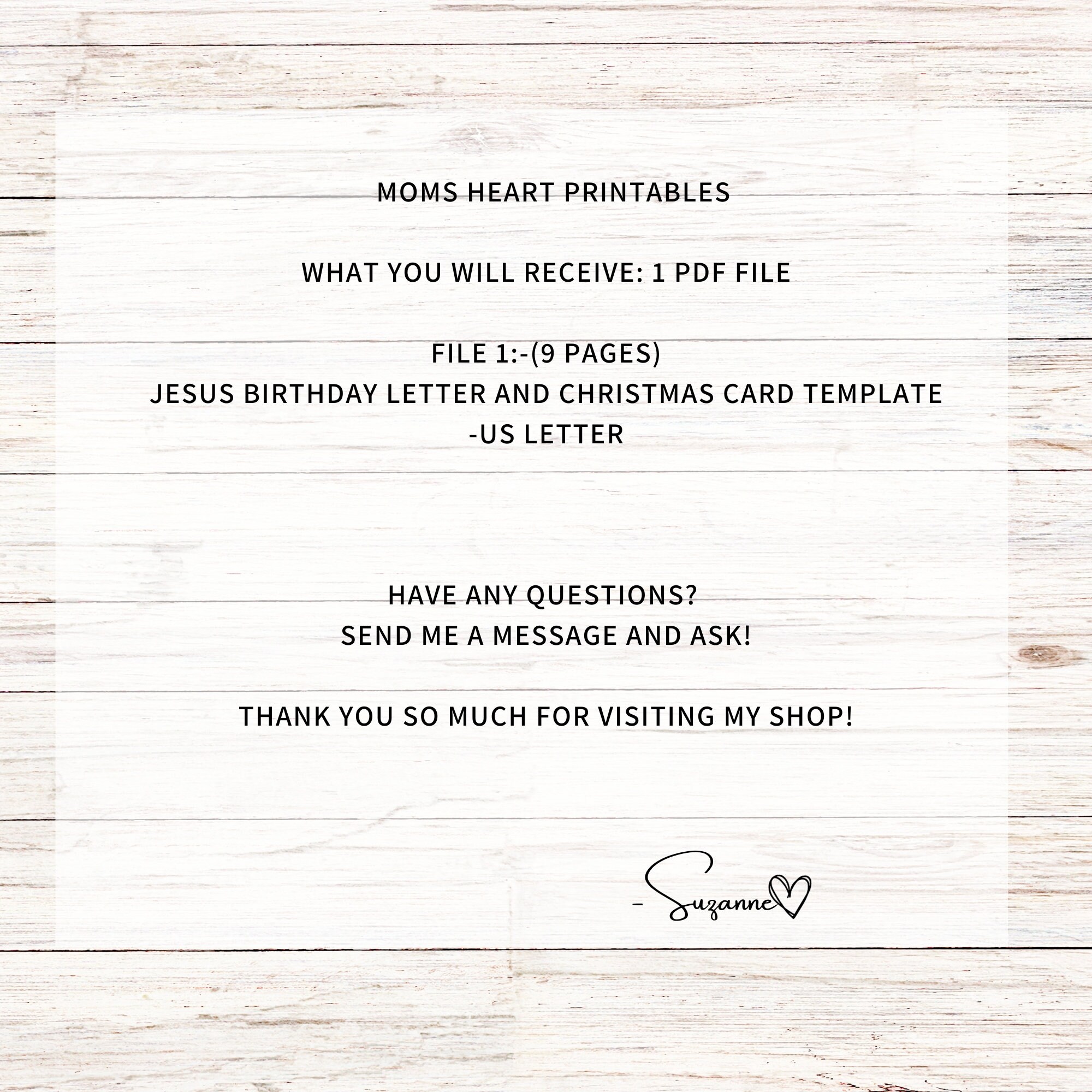 Happy Birthday Jesus Letter Activity, Kids Letter and Christian ...