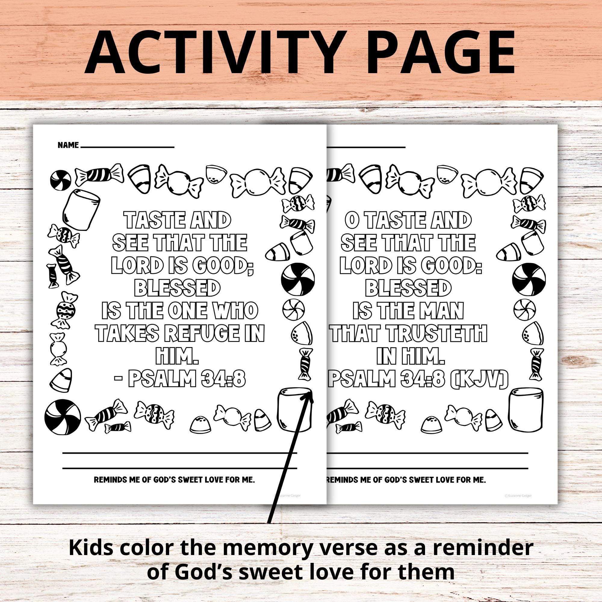 Christian Halloween Bible Lesson and Craft Activity Bundle, Sunday ...