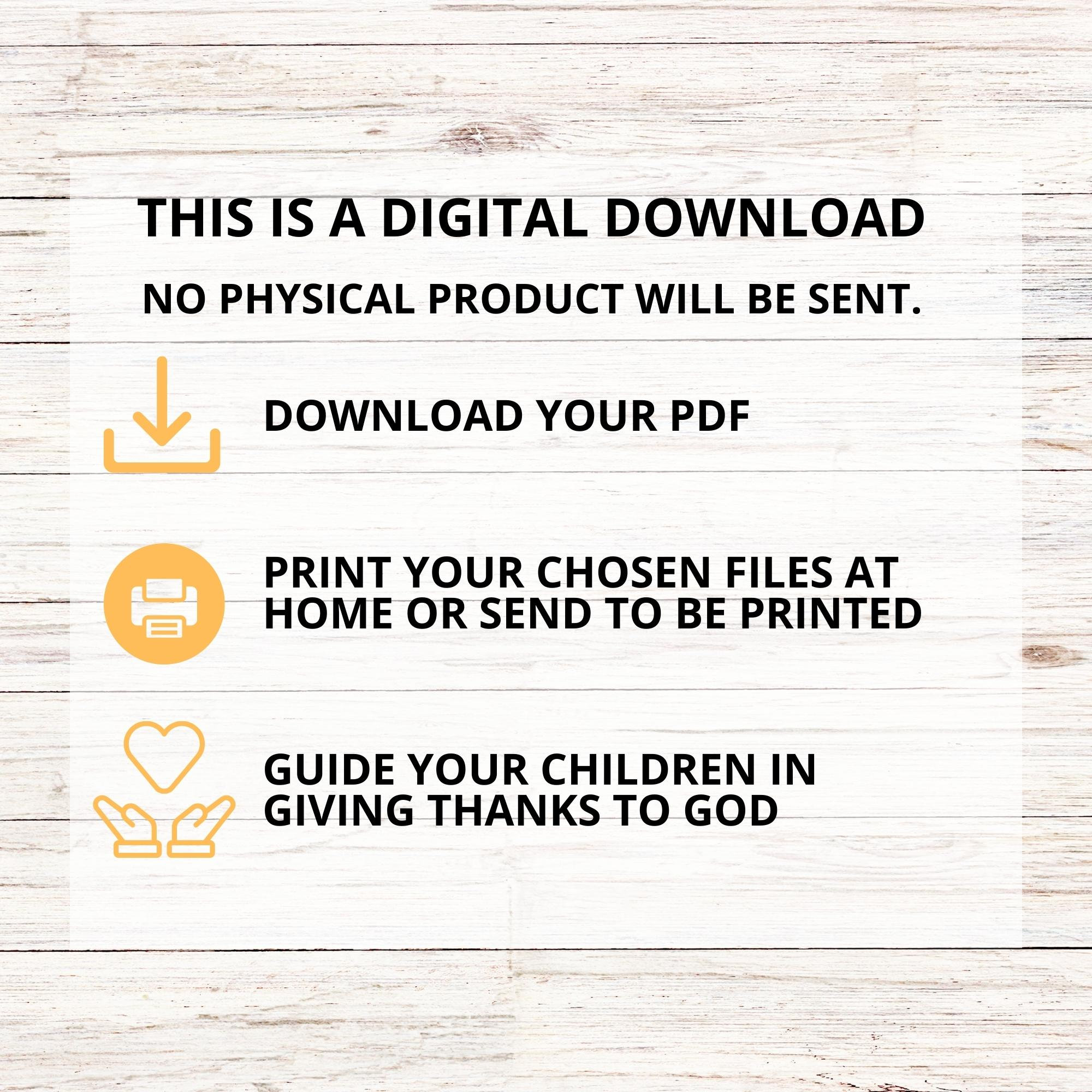 Give Thanks Thanksgiving Prayer Coloring Wheel, Sunday School Gratitude ...