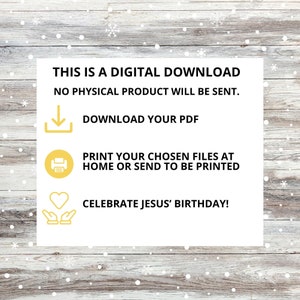 Happy Birthday Jesus Bible Activity Coloring Placemat, Christmas Sunday ...