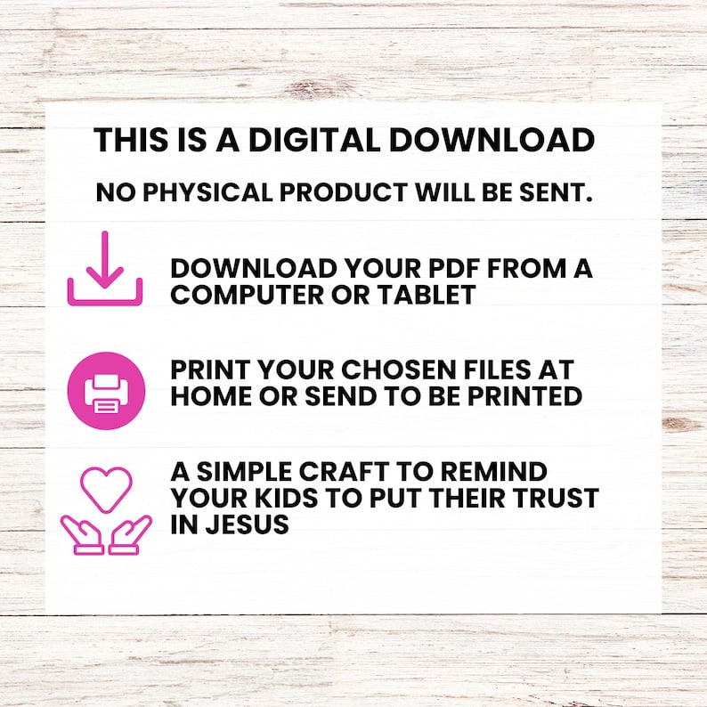 Do Not Worry Torn Paper Bible Craft, Donut Worry Trust God 1 Peter 5:7 ...