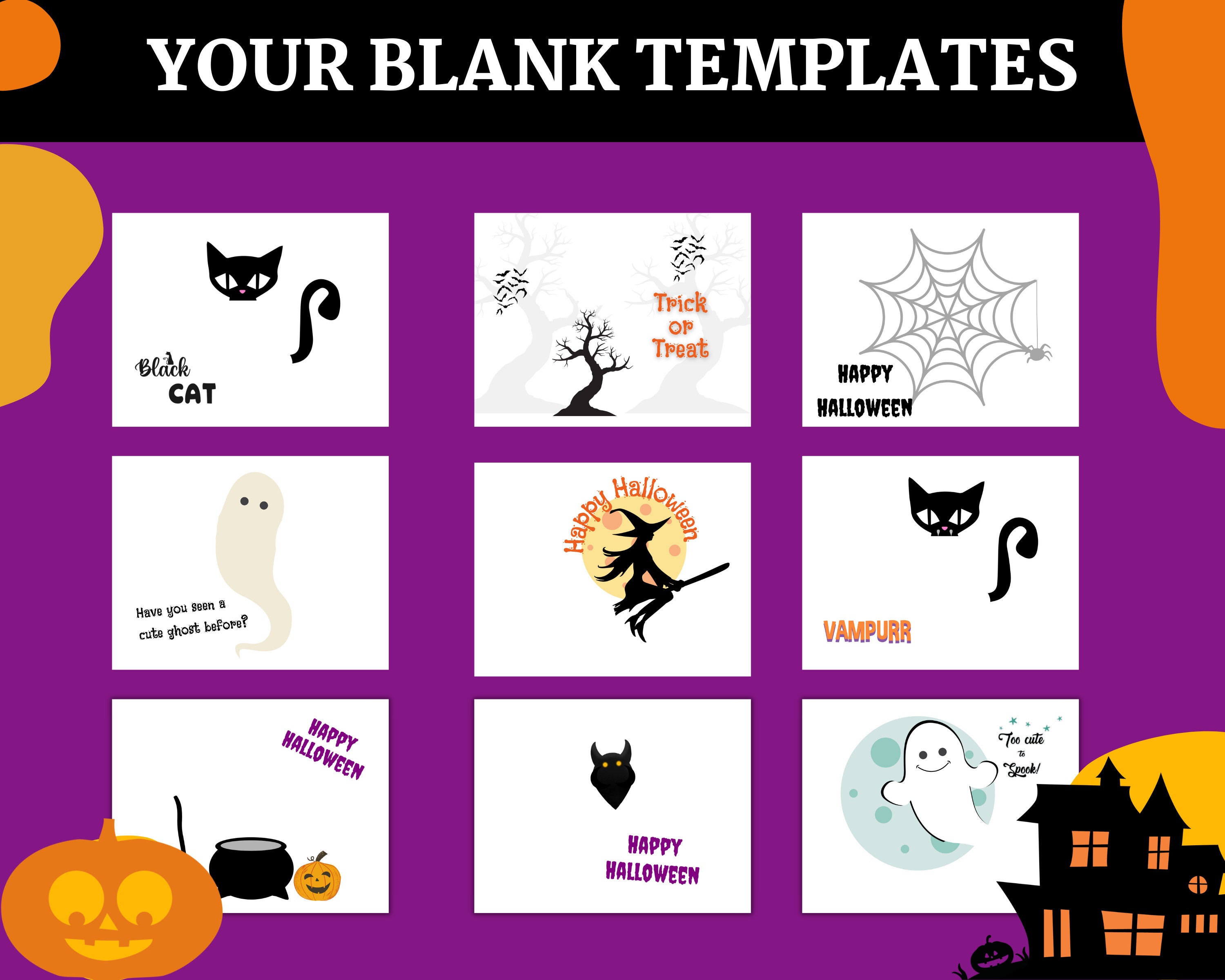 Halloween Handprint Craft October Preschool Handprint Activity ...