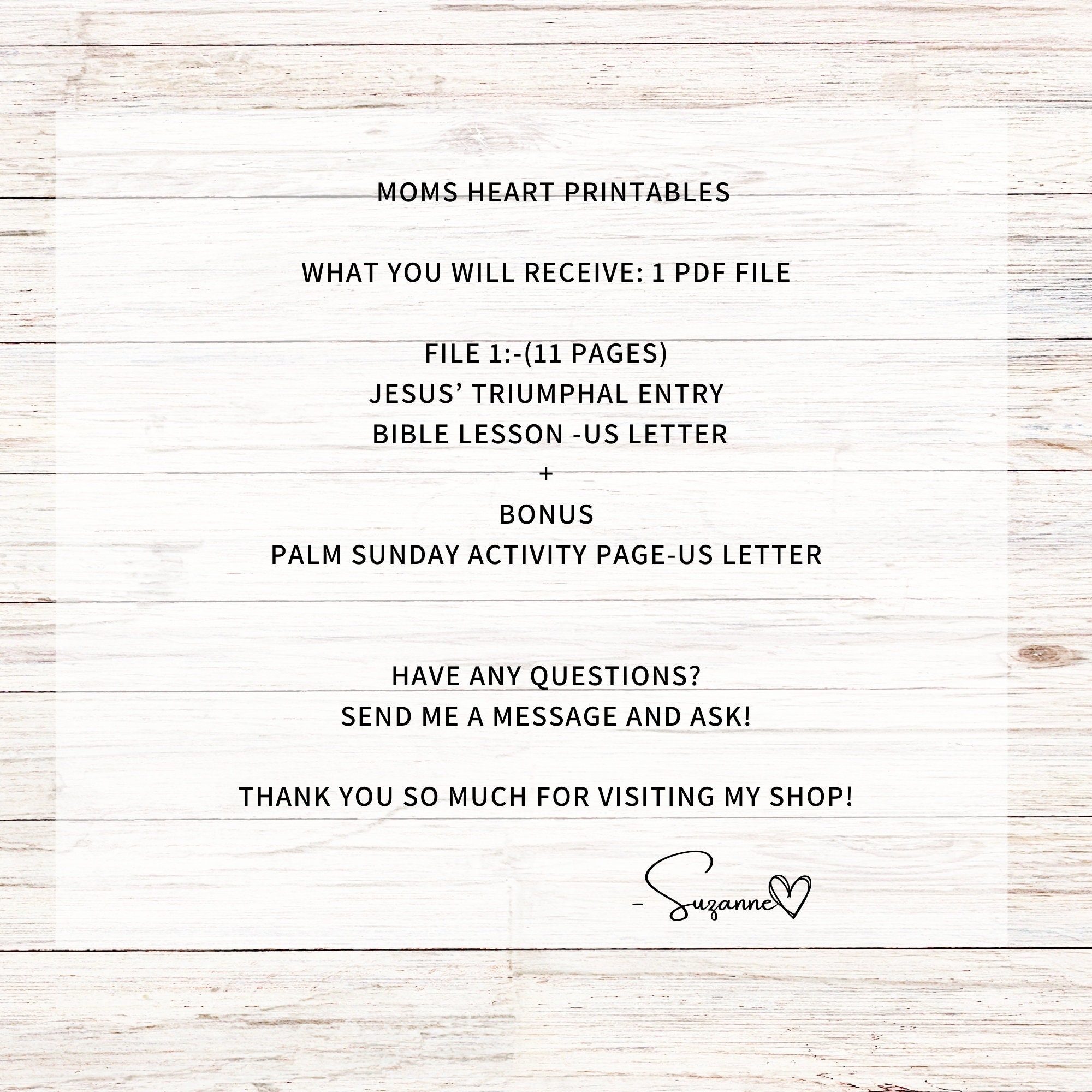 Palm Sunday Bible Lesson and Activity, Triumphal Entry Printable Bible ...