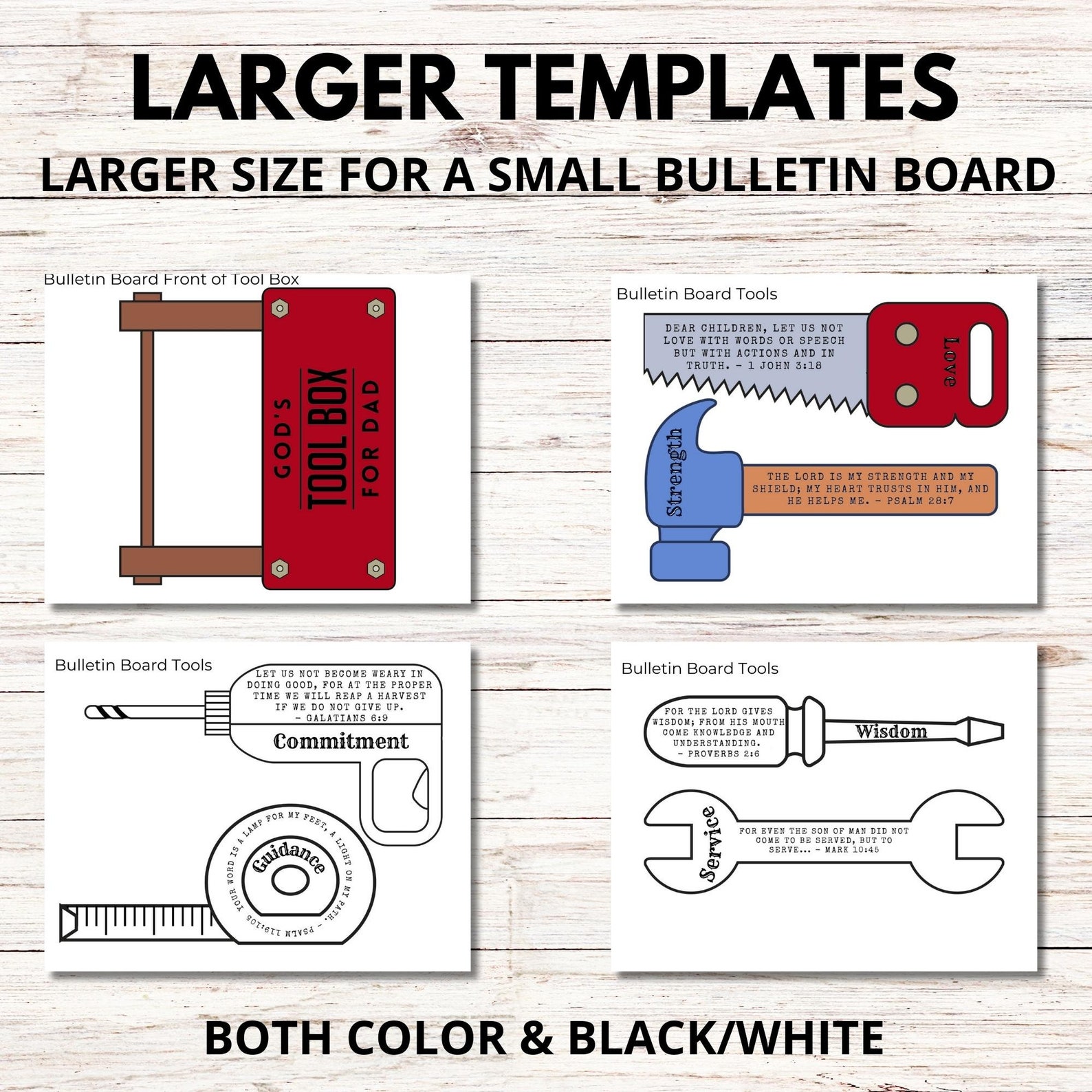 Fathers Day Bible Lesson and Craft Bundle, Sunday School Bible ...