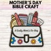 Mothers Day Bible Teaching Posters and Craft Bundle, Sunday School Moms ...