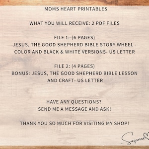 The Good Shepherd Bible Wheel Craft, John 10:1-16 Bible Lesson, Sunday ...