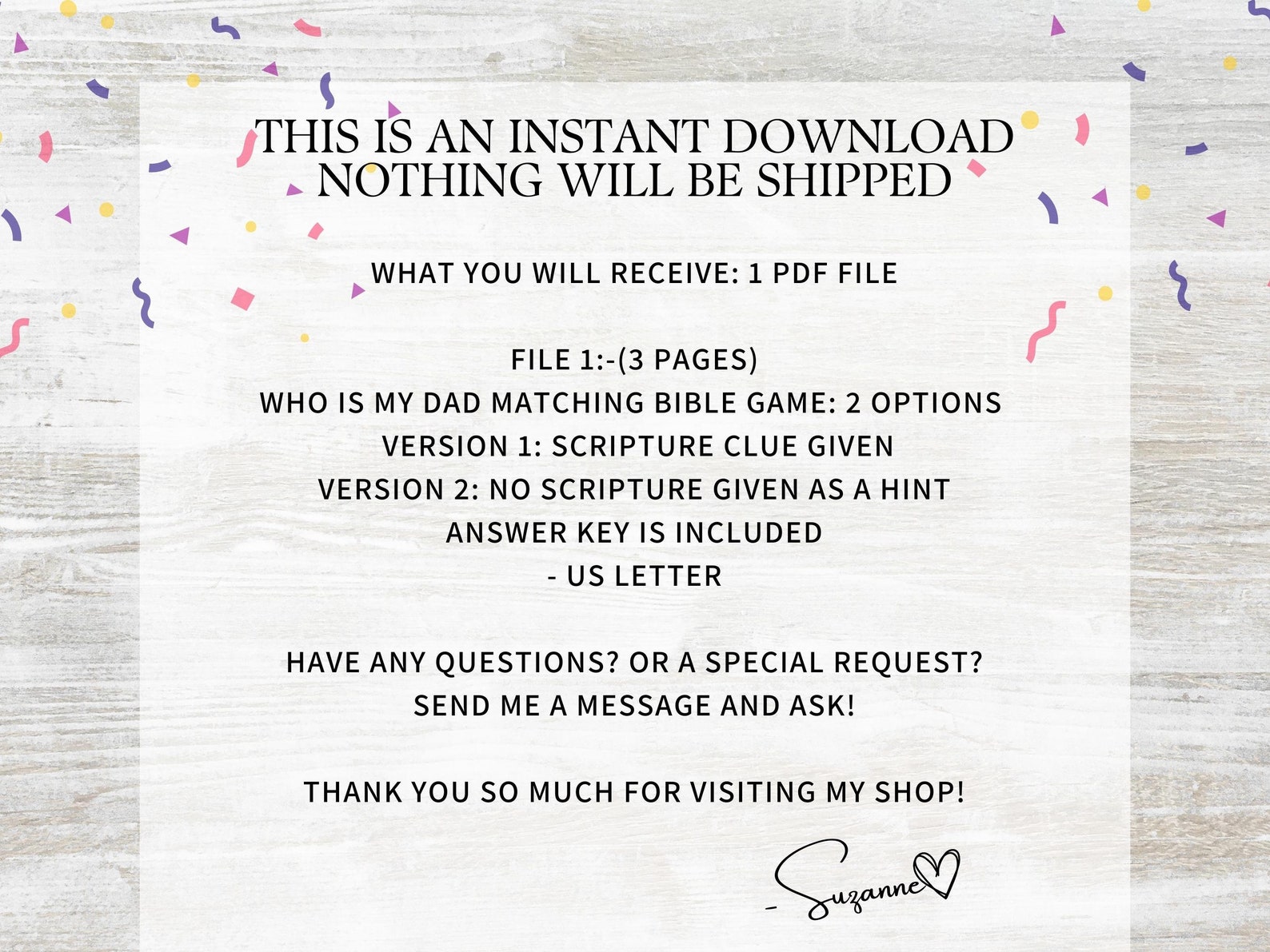 Fathers Day Fathers of the Bible Printable Matching Game for Church and ...