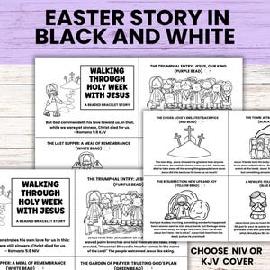 Easter Story Bracelet Craft Sunday School Story and Craft Activity ...