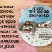 The Good Shepherd Bible Wheel Craft, John 10:1-16 Bible Lesson, Sunday ...