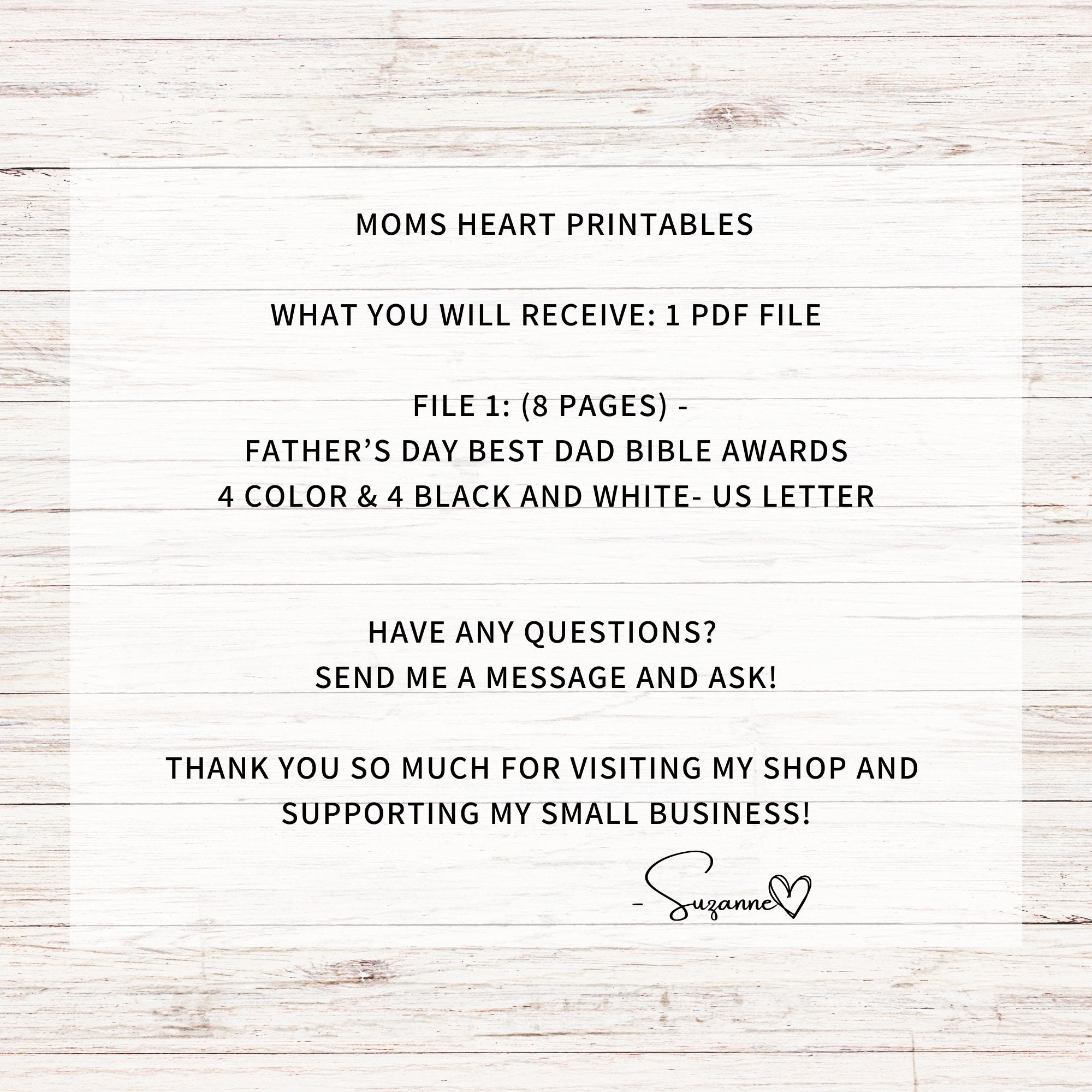 Fathers Day Best Dad Bible Awards Printable, Sunday School Kids Gift ...