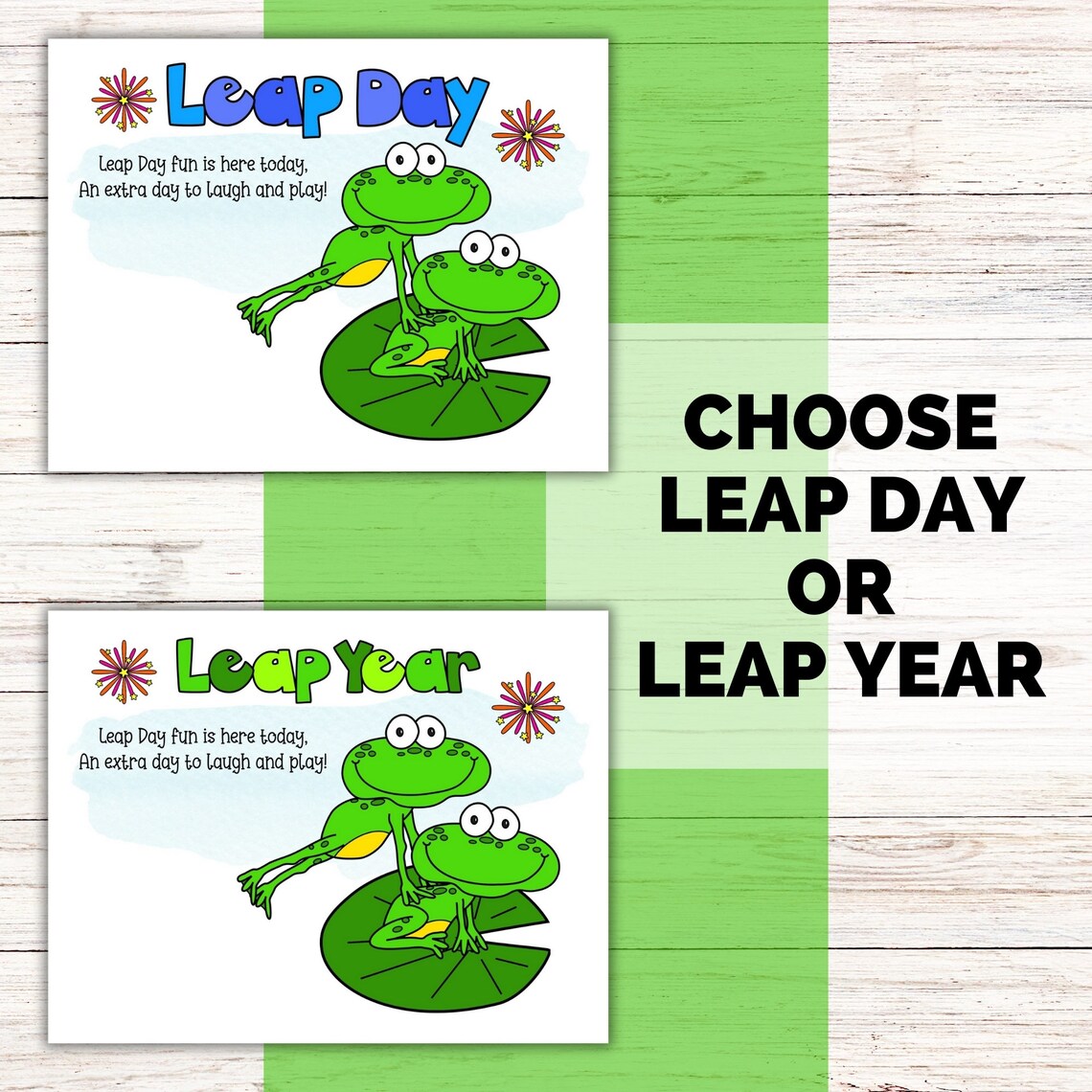 Leap Day Handprint Craft, Leap Year 2024 Handprint Art, Toddler and ...