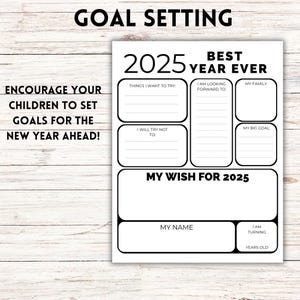 2025 New Year Time Capsule Reflection and Goal Setting Bundle, 2024 ...