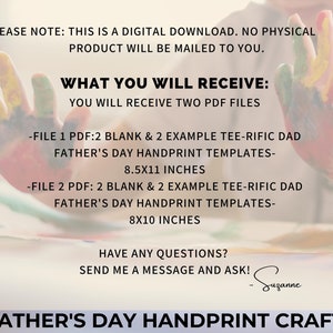 Fathers Day Handprint Art Printable, DIY Keepsake Dad Joke Craft ...