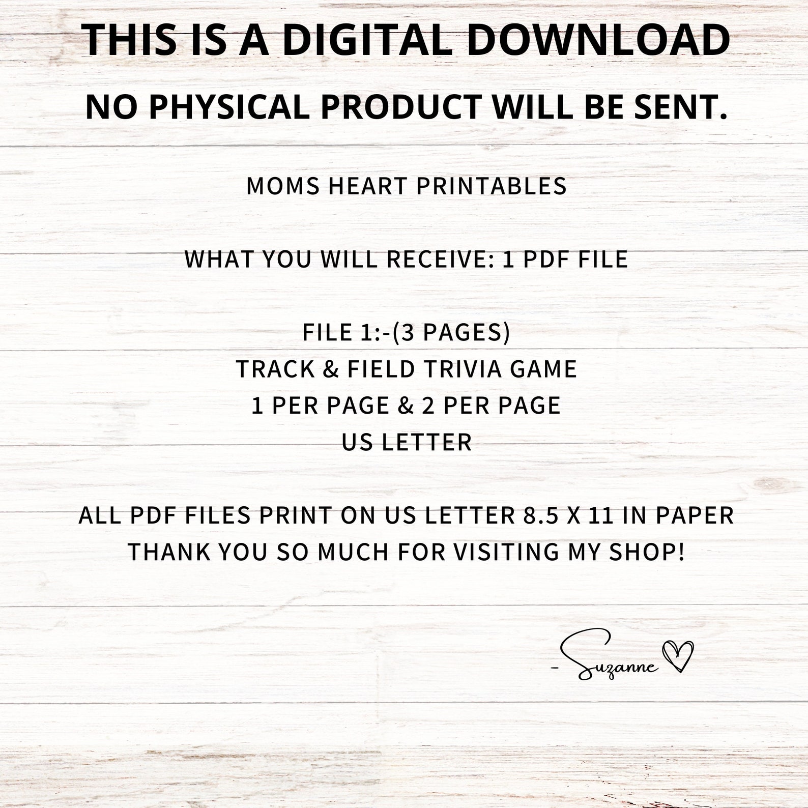 Track and Field Trivia Party Game, Track Summer Games 2024 Printable ...