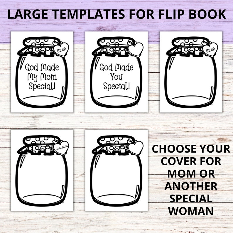 Mothers Day Bible Lesson and Craft Printable, Sunday School Mothers Day ...