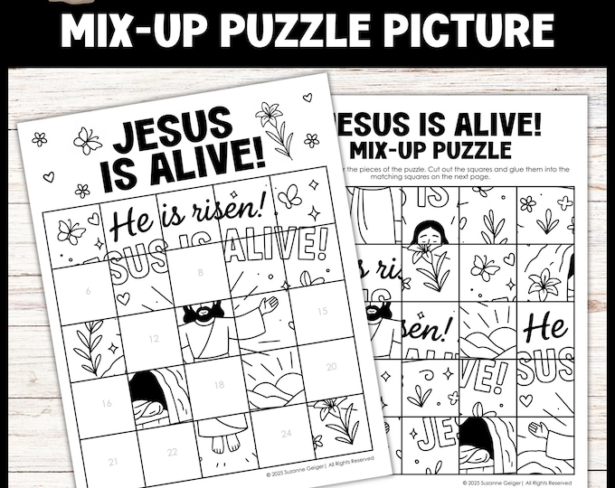 He is Risen Easter Fan Craft for Kids Sunday School Bible Lesson ...