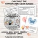 Grandparents Are Special Bible Wheel Printable, Sunday School Craft for ...
