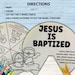 Jesus is Baptized Bible Wheel Craft, Matthew 3:1-17 Bible Coloring ...