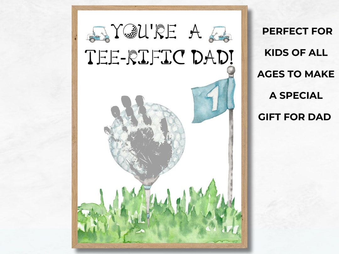 Fathers Day Handprint Art Printable, DIY Keepsake Dad Joke Craft ...