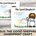 The Good Shepherd Handprint Art, Sunday School Handprint Craft for ...