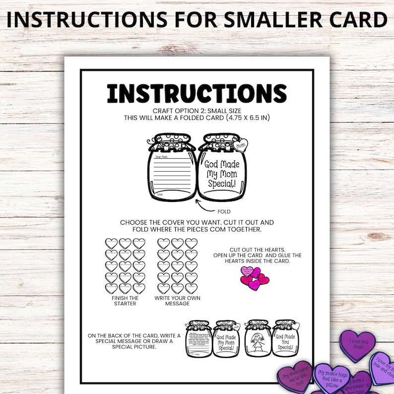 Mothers Day Bible Craft, God Made Mom Special Mason Jar Sunday School ...