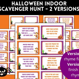 Halloween Printable Party Games for Family or Class Party, Would You ...