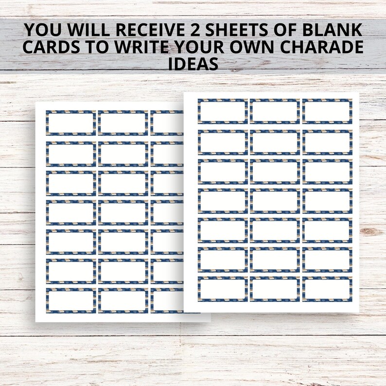 New Testament Bible Charades Game, Bible Game for Kids and Adults ...