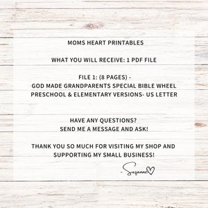 Grandparents Are Special Bible Wheel Printable, Sunday School Craft for ...