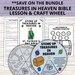 Store up Treasures in Heaven Bible Wheel Craft Sunday School Lesson for Kids, St. Patrick's Day ...
