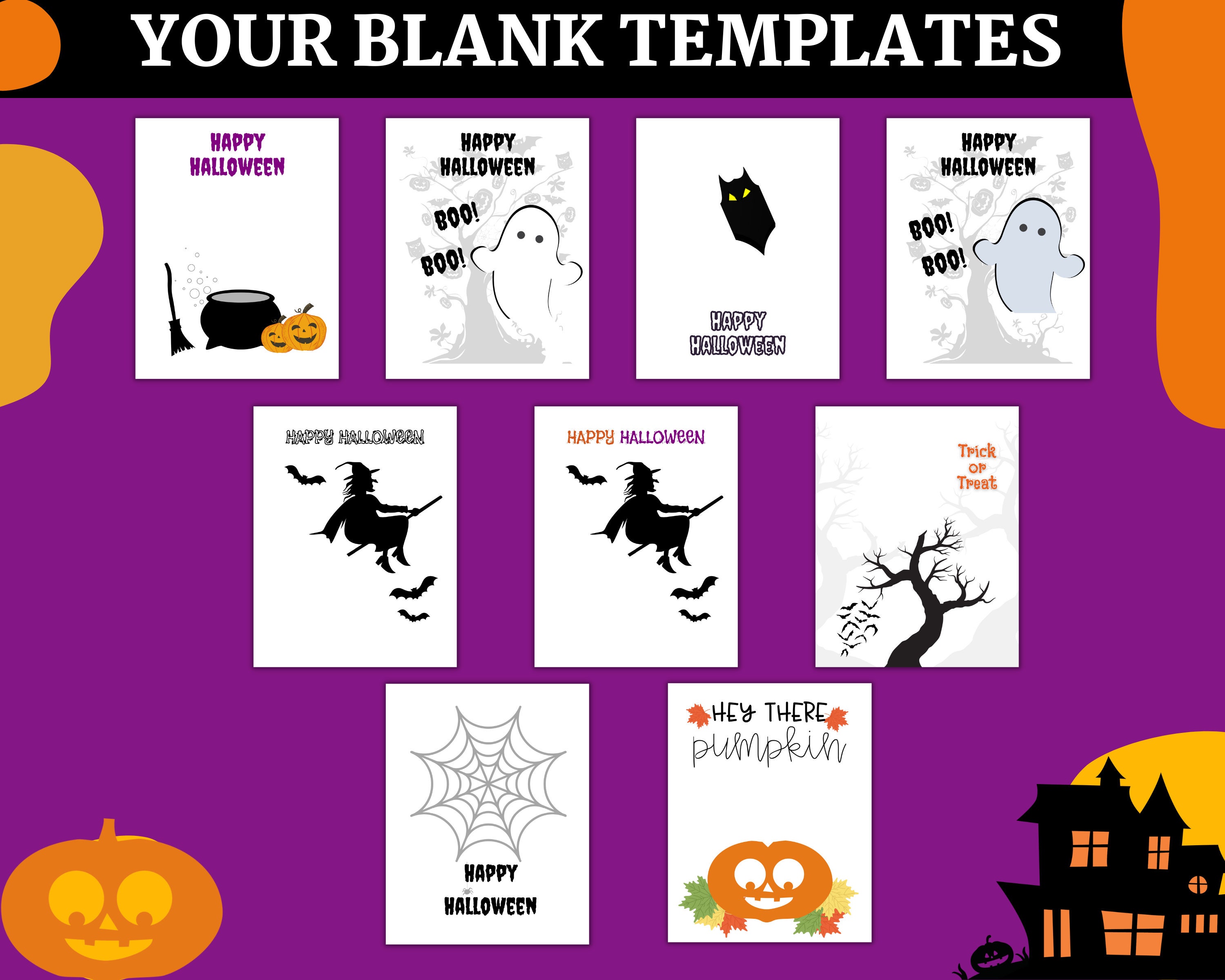 Halloween Handprint Craft, October Handprint Activity for Toddlers ...