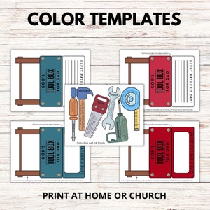 Fathers Day Bible Lesson and Craft Bundle, Sunday School Bible ...