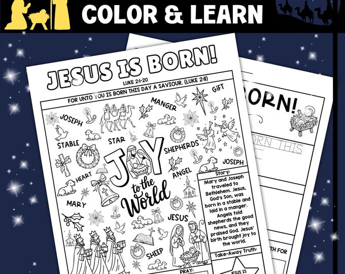 Birth of Jesus Printable Paper Bracelets Craft, Nativity Sunday School ...