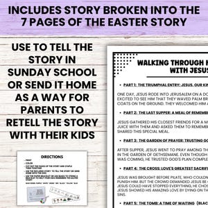 Easter Story Bracelet Craft Sunday School Story and Craft Activity ...
