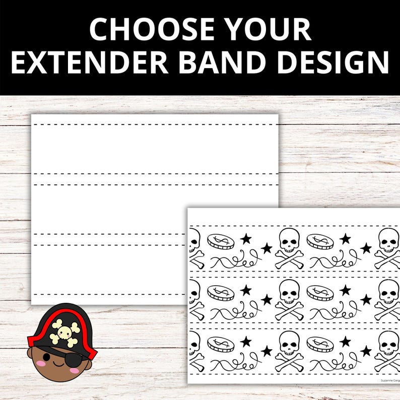 Pirate Day Paper Crown Craft Activity Printable, Paper Pirate Hat Party ...