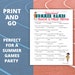 Track and Field Trivia Party Game, Track Summer Games 2024 Printable ...